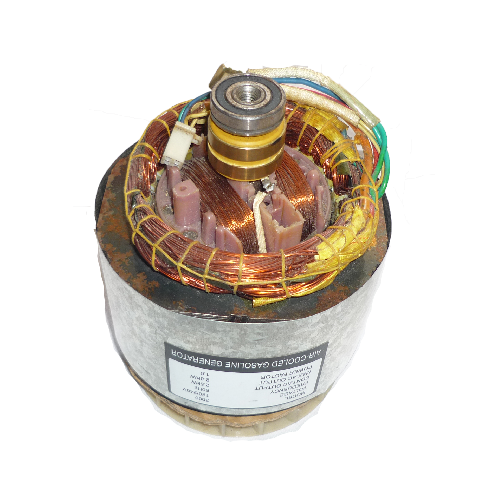 rotor y estator (ec2500 y ec6500 misma foto)